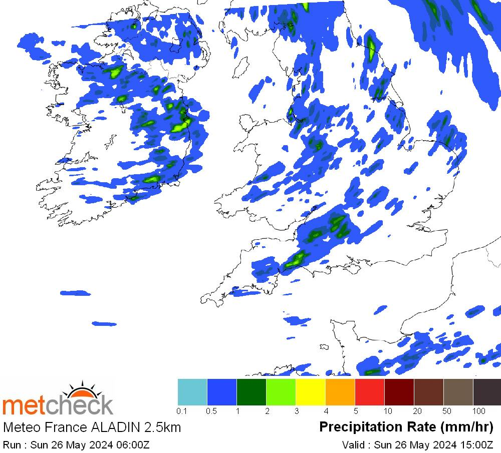 Latest Metcheck Weather Forecast for Stirling for Today and Tomorrow