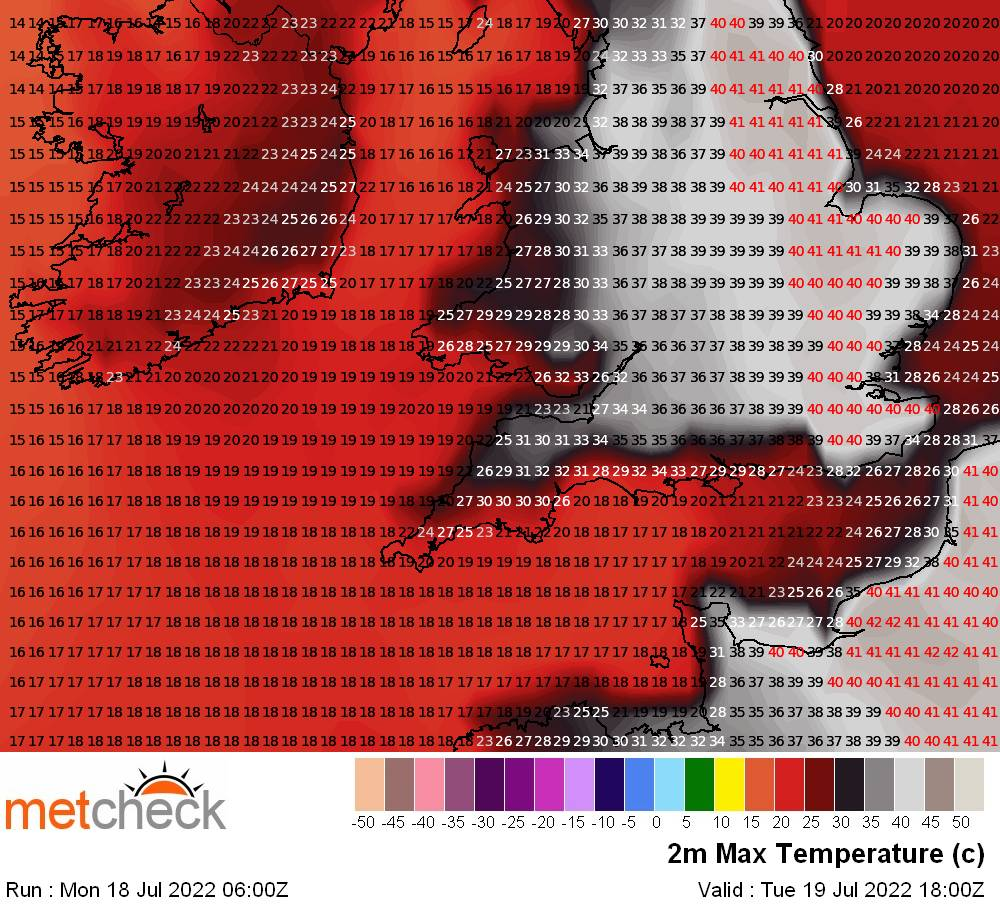 Latest 16 Day Metcheck Weather Forecast for ME3
