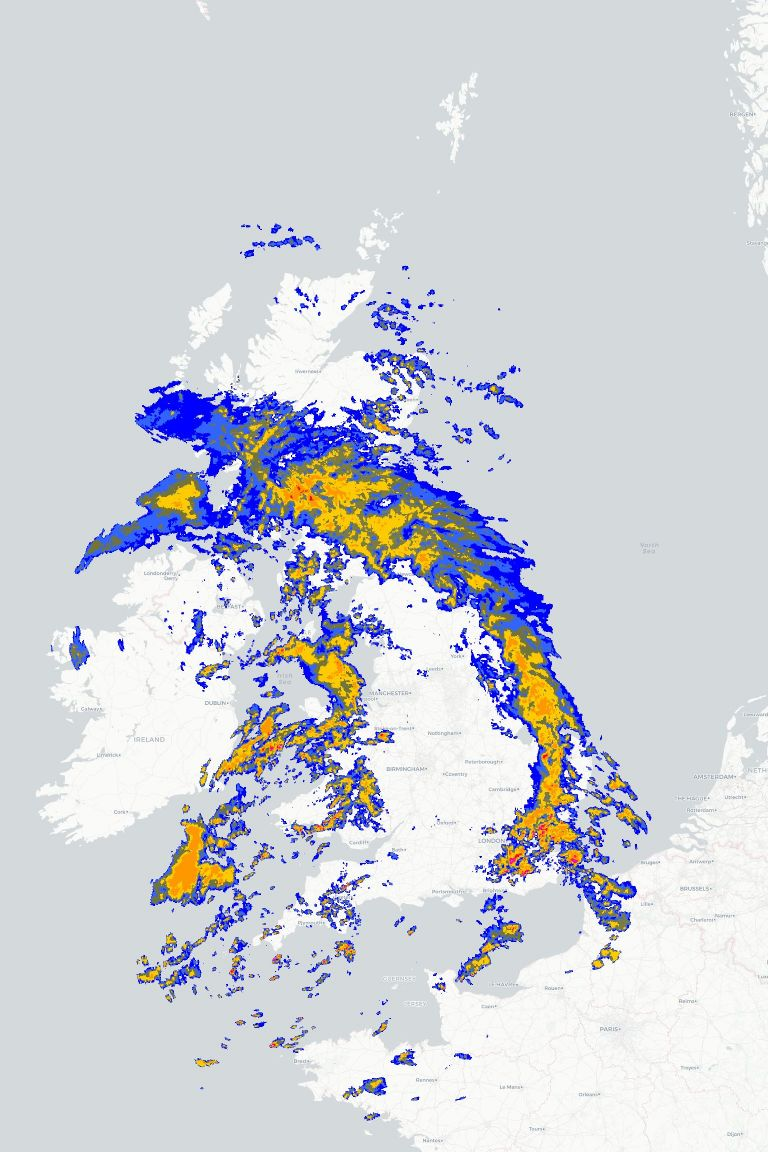 Metcheck.com - United Kingdom Latest Zoomable Normal Radar - Updated ...