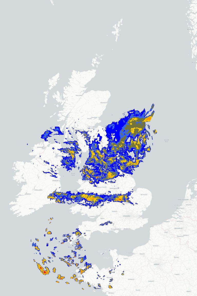 Metcheck.com - United Kingdom Latest Zoomable Normal Radar - Updated ...