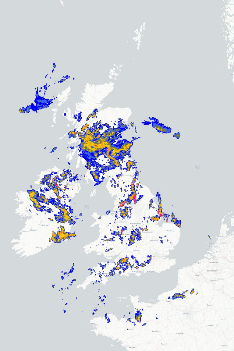 Metcheck.com - United Kingdom Latest Zoomable Normal Radar - Updated ...