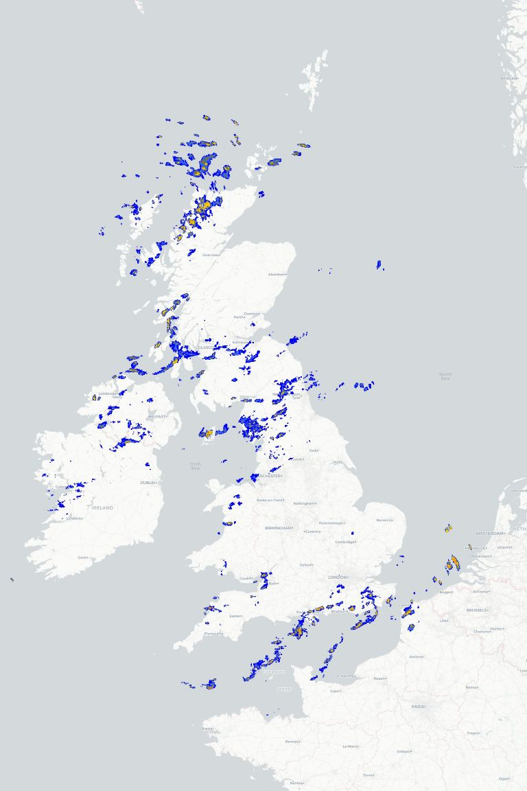 Metcheck.com - United Kingdom Latest Zoomable Normal Radar - Updated ...