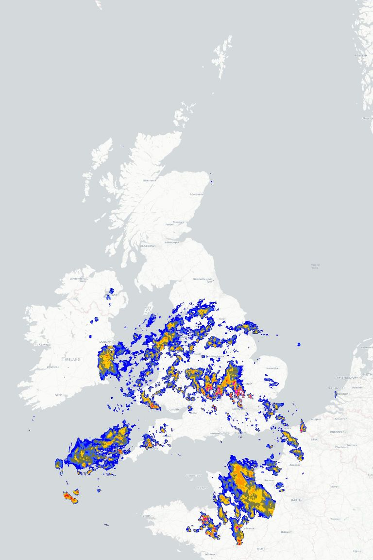 Metcheck.com - United Kingdom Latest Zoomable Normal Radar - Updated ...