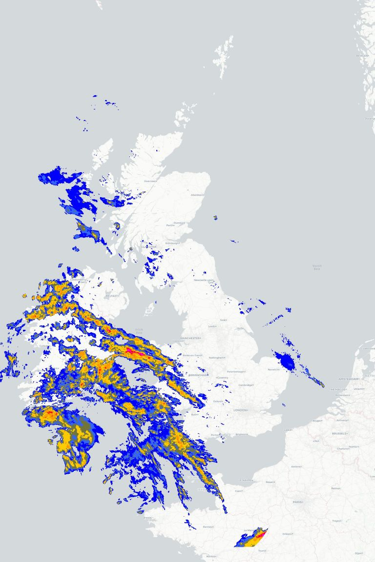 Metcheck.com - United Kingdom Latest Zoomable Normal Radar - Updated ...